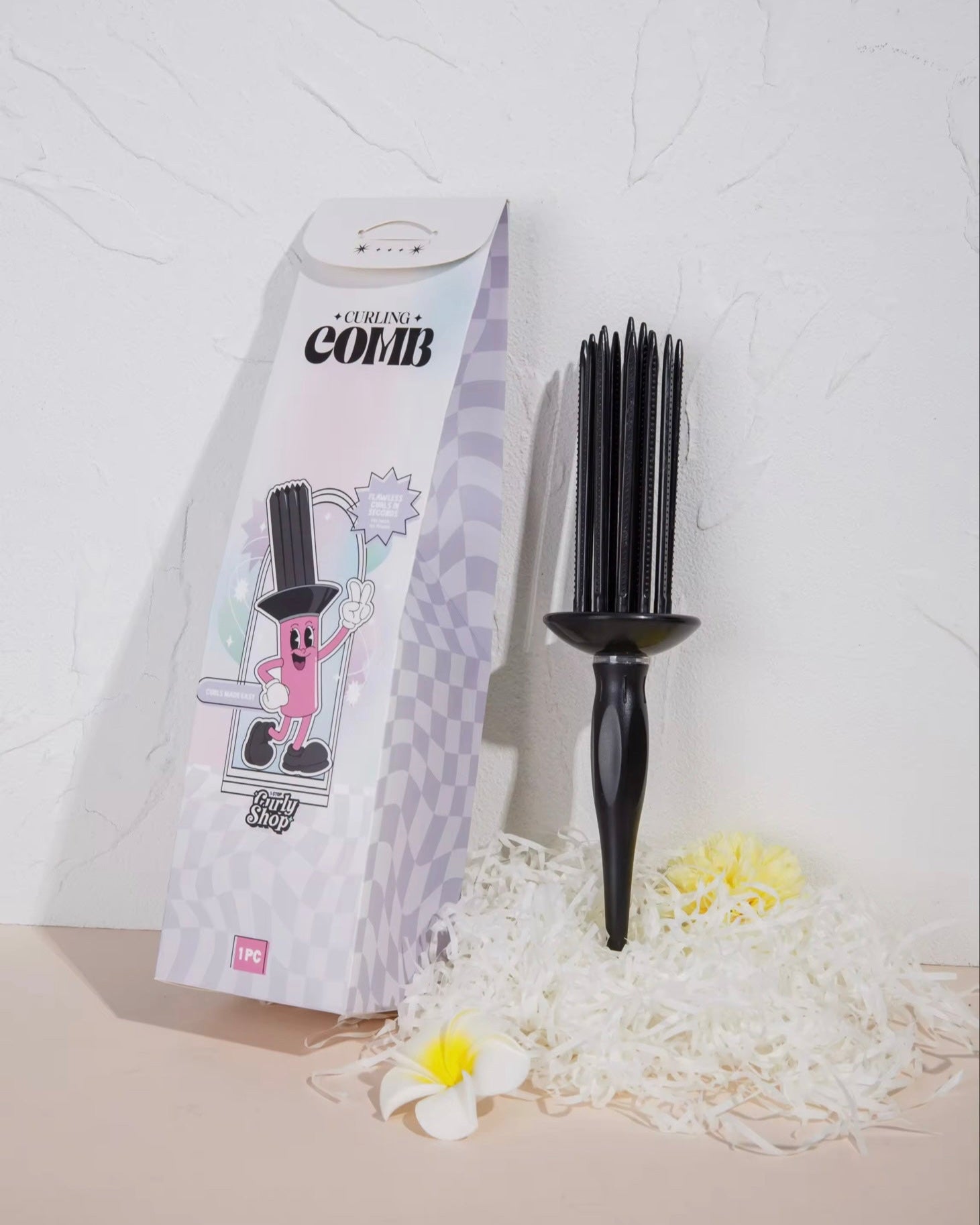 Black Curl Definition Comb | The TikTok Viral Curl Tool – ONE STOP ...